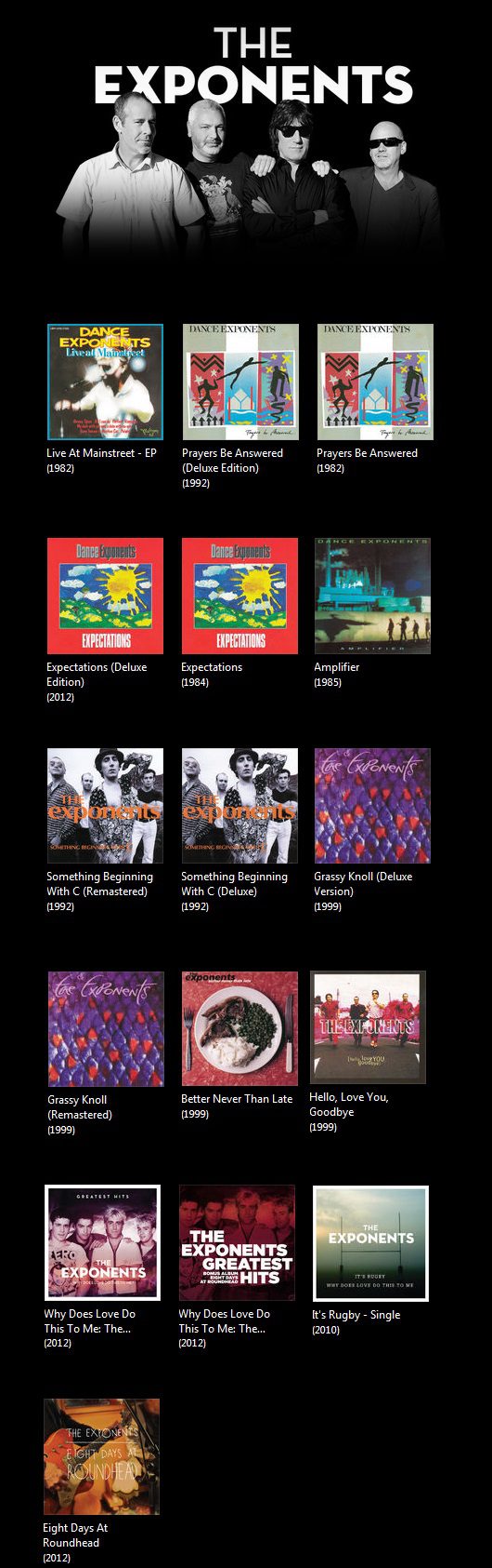 The Exponents | Store - The Exponents